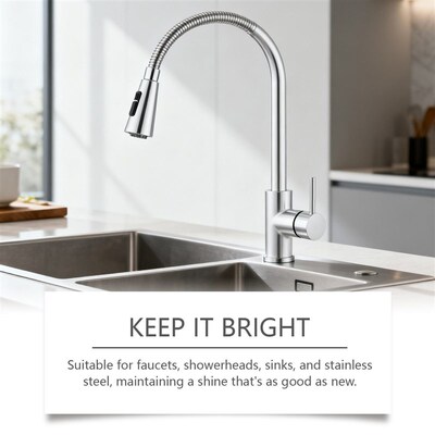 JAKEHOE Faucet Cleaner - Removes Stubborn Water Stains, Suit