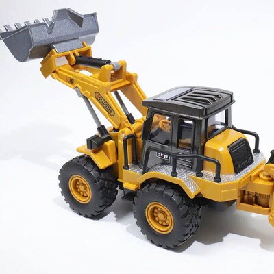 Engineering Diecast Inertial Driving Toys for Boys Alloy Tra