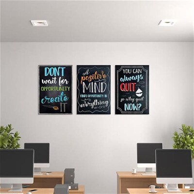 Motivational Classroom Wall Art Posters Inspirational Quotes