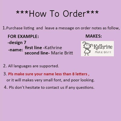 custom kids clothing stamp stamps personalized kids name