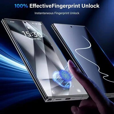 2Pcs Oleophobic Coating Tempered Glass for  Galaxy S25 S21 S