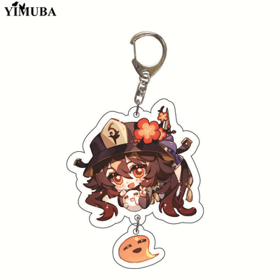 Hot Anime Game Genshin Impact Keychain Atataki Itto Kunikuzu