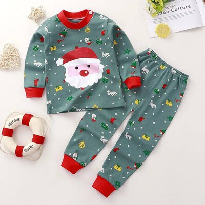 Cotton Boys Grls Sleepwear Suts utumn Sprng Newborn Underclo
