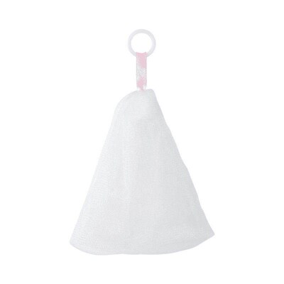 Foaming net for facial cleanser, handmade soap, body wash, a