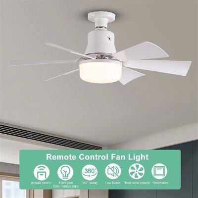 Ceiling Fan Light with Remote Light Bulb Fan Timing LED