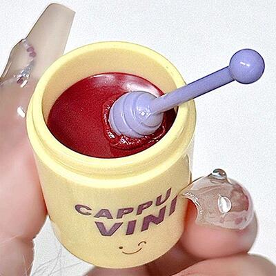Milk tea cup Solid lip Honey Autumn and Winter Moisturizing