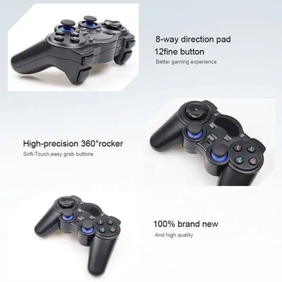 2.4G Controller Gamepad Wireless Joystick with OTG Converter
