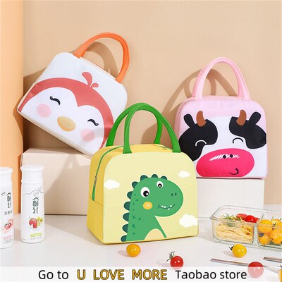 Portable Insulated Thermal Picnic Food Lunch Bag Box Cartoon