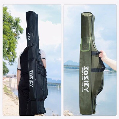 Portable Foldable Fshng Rod Carrer Fsh Pole Reel Tools Stora