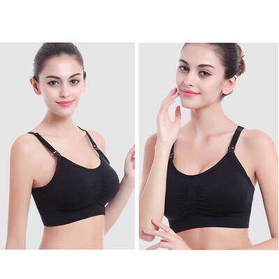 Maternity Bras Wirefree Nursing Bra Panties Set Pregnancy Cl