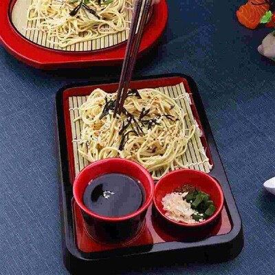 Japanese Cold Noodle Plate Serving Snack Tray Afternoon Tea