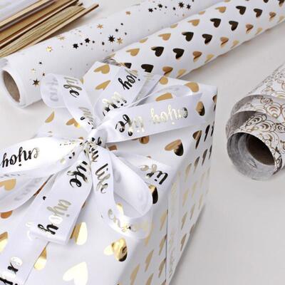 gift wrapping paper roll present wrapper大尺寸礼物包装纸高级