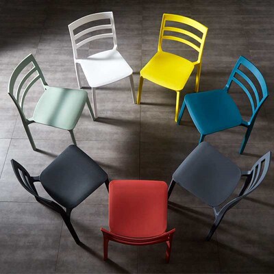 Simple Modern Dining Chair Fashion Outdoor Cafe Homestay Din