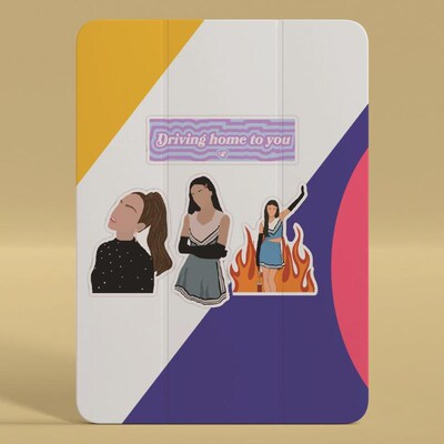 50PCS Singer Olivia Rodrigo Sour Stickers Aesthetic for Lapt