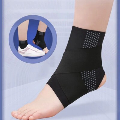 1Pcs Ankle Guard Anti-Sprain Ankle Support Adjustable Compre