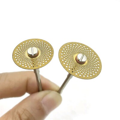 5pcs Dental Diamond Disc Disks Double Sided Grit Cutting Dis