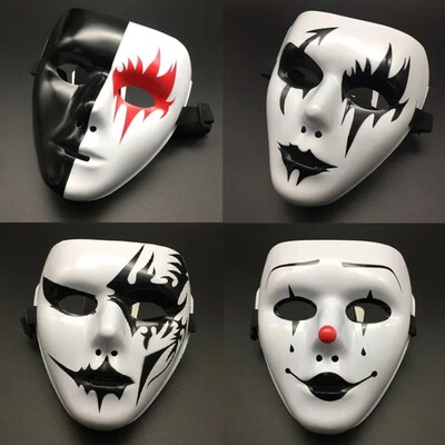Halloween Props Masquerade Performance Full Face Mask Hand