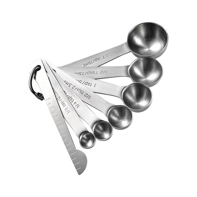 Stainless Steel Measuring Cup Spoon Set Quantitative Baking