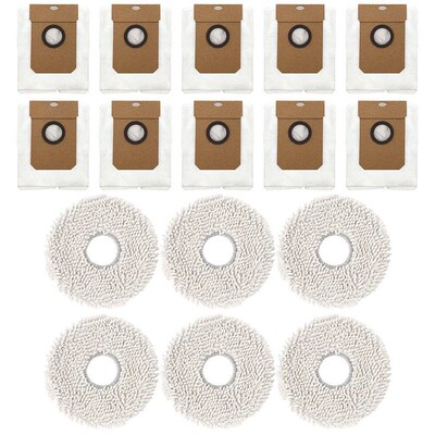 Dust Bags Wiping Cloth Kit For Cecotec For Conga 11090 Sweep