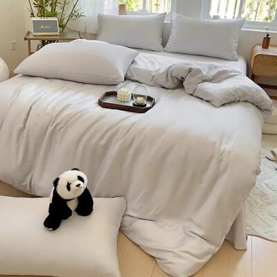 Soft Bamboo Fiber bedding sets Bedsheet Bed Sheet Set linen