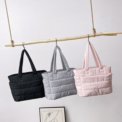 Handbag for Women Lightweight Puffy Tote Bag Shoulder Bag