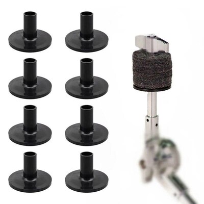 77HC 8pcs Cymbal Sleeves Plastic Drum Sleeve Cymbal Stand Sl