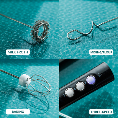 Electric Milk Frother Foam Maker Mixer Coffee Drink Frothing