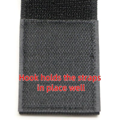 Elastic Band Hook Loop Customizable Elastic Reverse Buckle N