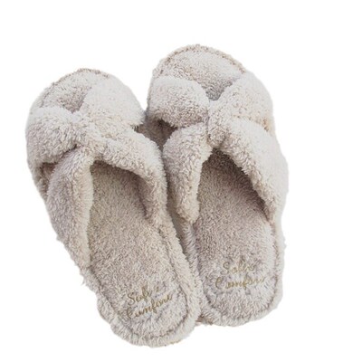 Export Super Soft Womens Fur Waterproof And Non-slip Slippe
