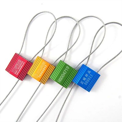 Custom High Security Cable Seals, Tamper Proof Numbered Tags
