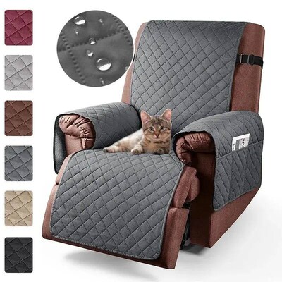 Recliner Chair ver Water Repellent Armchairs Slipvers Sofa C