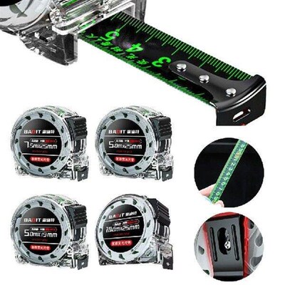Useful 5/7.5/10m Ranging Tool Wear-resistant Thickened Tape