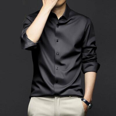 6XL Large High Quality Formal Dress Autumn and Winter Mens