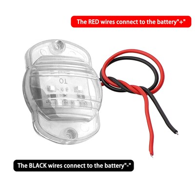 1pcs 12V Marine Boat Lights Transom LED Stern Light Round AB