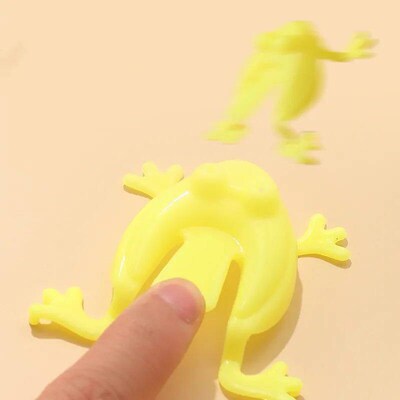 30PCS Press and Jump Frog Stress Relief Toy Family Interacti