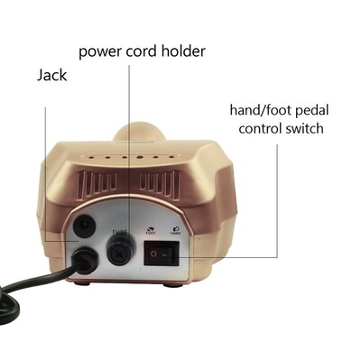 Nail Drill Machine 35000RPM Pro Manicure Machine Apparatus F