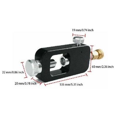 Scuba Adapter Snorkeling 8MM Adapters Head Valve Conducting