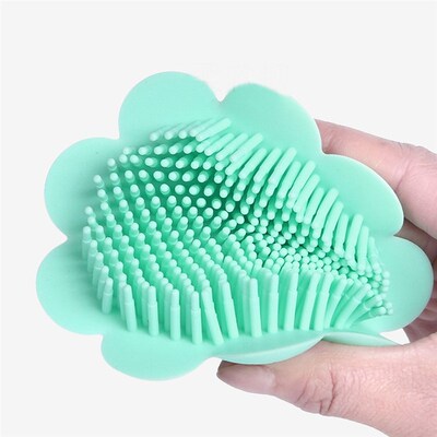 Baby Silicone Scalp Brush Remove Scalp Dirt Bath Brush for K