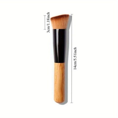 4pcs Pro Makeup Foundation Soft Tool Face Powder Cosmetic Br