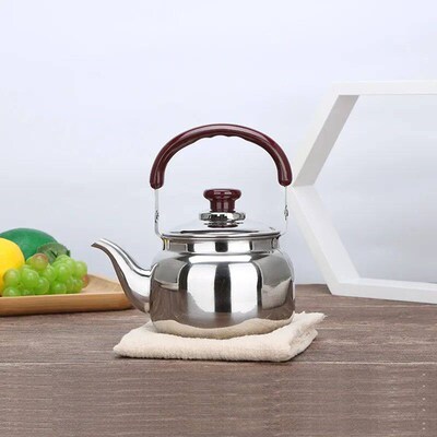 Stainless Steel Kettle Retro Kungfu Tea Teapot Outdoor Small