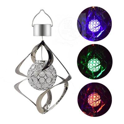 。Courtyard lamp solar wind chime lamp household gift lamp i