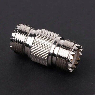 G88B UHF PL-259 SO-239 Female To UHF Female RF Straight