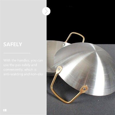 Griddle Pan Stainless Steel Amphora Cookware Heating Pot