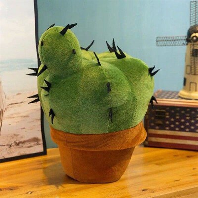 Simulation Cactus Cushion Stuffed Plant Soft Cuddly Toy