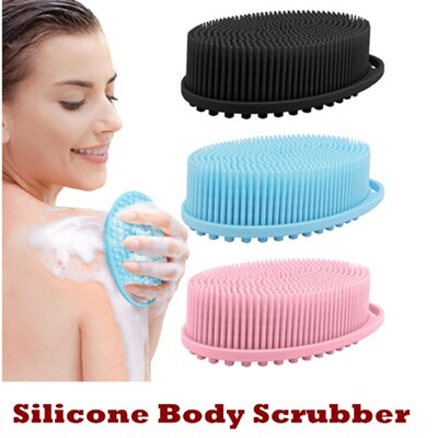 Silicone Exfoliating Body Scrubber Silicone Loofah Shower