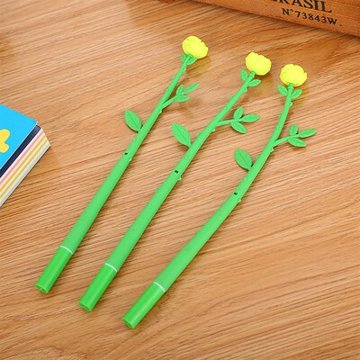 Creative Stationery Small Fresh Flower Shaped Neutral Pen C