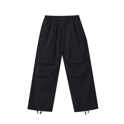 MAEEXteME Summer Wie Leg Loose Pleate Workwear Paratrooper P