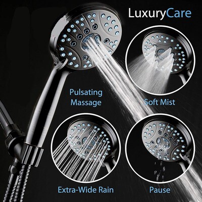 Handheld Shower Head High Flow Rain Showerhead  Pressure