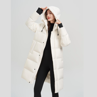 【甜甜专享】长款休闲时尚潮流羽绒服 8653