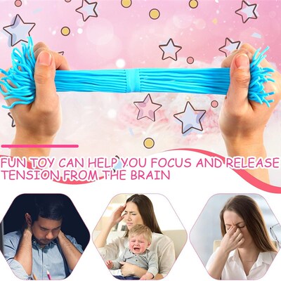 NeeDoh Ramen squishy Noodlies Sensory Fidget Toy ADHD Autism